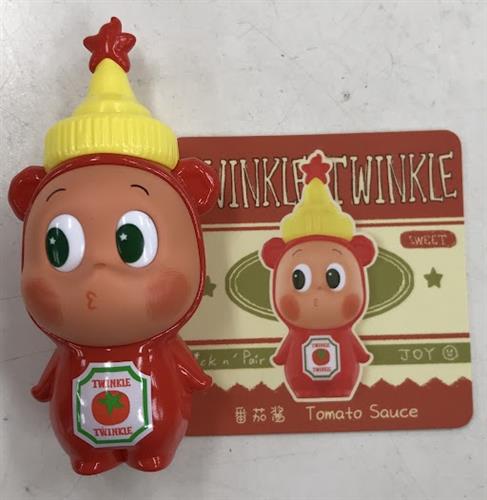 POPMART Twinkle Twinkle Create Your Taste シリーズ Tomato Sauce 【フィギュア ...