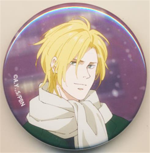 BANANA FISH Cafe and Bar -LOOK BACK ON!- 缶バッジ アッシュ・リンクス B ﾊﾞﾅﾅﾌｨｯｼｭｶﾌｪｱﾝﾄﾞﾊﾞｰﾙｯｸﾊﾞｯｸｵﾝｶﾝﾊﾞｯｼﾞ ...