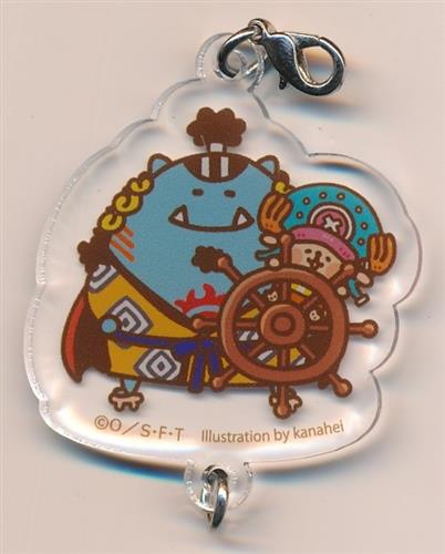 ONE PIECE YURUTTO ONE PIECE アクリルチャーム トニートニー・チョッパー&ジンベエ ﾜﾝﾋﾟｰｽﾕﾙｯﾄﾜﾝﾋﾟｰｽ ...