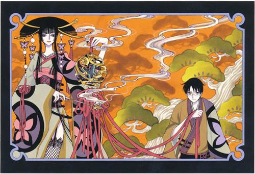 CLAMP PREMIUM COLLECTION XXXHOLiC ポストカード 壱原侑子&四月一日君尋 【新装版 コミック13巻内容物】 ﾎﾘｯｸﾎﾟｽﾄｶｰﾄﾞｲﾁﾊﾗﾕｳｺﾜﾀﾇｷｷﾐ ...