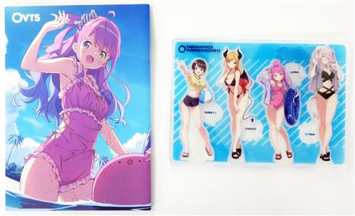 C102新作グッズセット(VIRTUAL TABGRAPHICS 5+アクリルスタンド4体) 【ホロライブ】[かんざきひろ][tabgraphics] ｺﾐｹ102ｼﾝｻｸｸﾞｯｽﾞｾｯﾄ ...