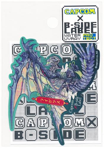 CAPCOM×B-SIDE LABEL モンスターハンター ステッカー ライゼクス(アートワーク) ﾓﾝｽﾀｰﾊﾝﾀｰｽﾃｯｶｰｶﾞﾗｲｾﾞｸｽｱｰﾄﾜｰｸｶﾌﾟｺﾝﾋﾞｰｻｲﾄﾞﾚｰﾍﾞﾙ ...