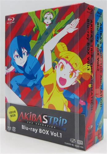 AKIBA'S TRIP -THE ANIMATION- Blu-ray BOX Vol.1 初回仕様限定版 【ブルーレイ】 ｱｷﾊﾞｽﾞﾄﾘｯﾌﾟｼﾞｱﾆﾒｰｼｮﾝﾌﾞﾙｰﾚｲﾎﾞｯｸｽ ...