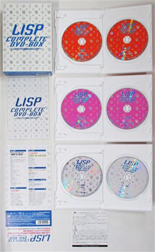 LISP COMPLETE DVD-BOX ～LIVEとTVと動画とCDとLISP～ [LISP]【DVD】 ﾘｽﾌﾟｺﾝﾌﾟﾘｰﾄ ...