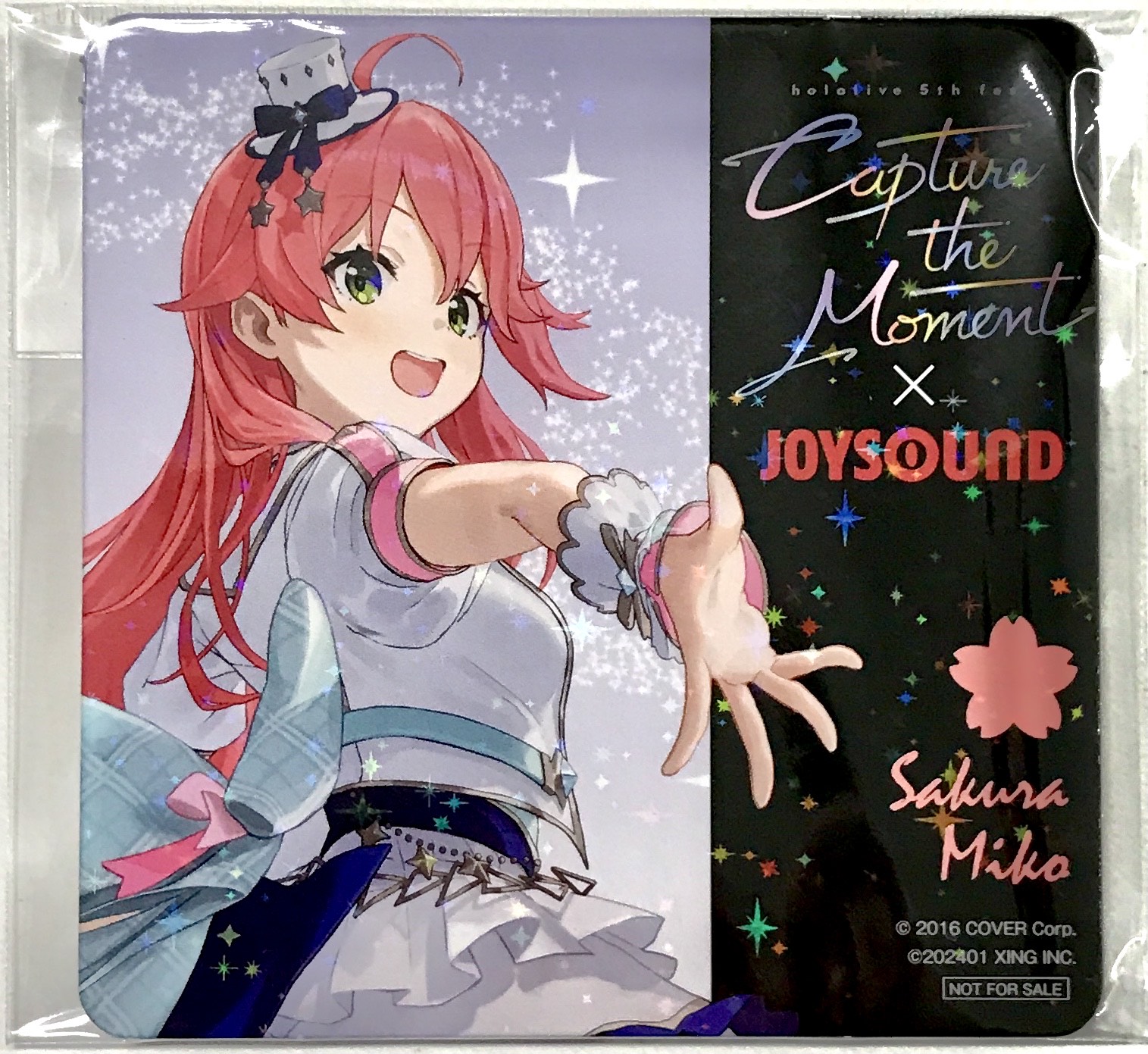 ホロライブ hololive 5th fes. Capture the Moment×JOYSOUND オリジナルコースター 第3弾 さくらみこ ﾎﾛﾗｲﾌﾞﾎﾛﾗｲﾌﾞ05ﾌｪｽｷ ...
