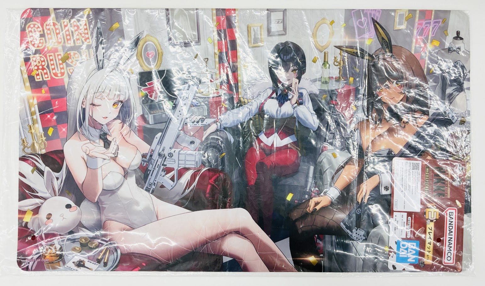 【未開封】一番くじ 勝利の女神:NIKKE CHAPTER5 E賞 プレイマット ブラン&ルージュ&ノワール ｲﾁﾊﾞﾝｸｼﾞｼｮｳﾘﾉﾒｶﾞﾐﾆｹﾁｬﾌﾟﾀｰ05Eｼｮｳﾌﾟﾚｲﾏｯﾄ ...