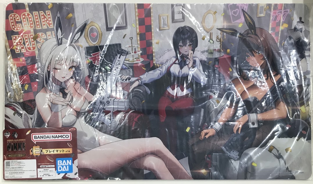 【未開封】一番くじ 勝利の女神:NIKKE CHAPTER5 E賞 プレイマット ブラン&ルージュ&ノワール ｲﾁﾊﾞﾝｸｼﾞｼｮｳﾘﾉﾒｶﾞﾐﾆｹﾁｬﾌﾟﾀｰ05Eｼｮｳﾌﾟﾚｲﾏｯﾄ ...
