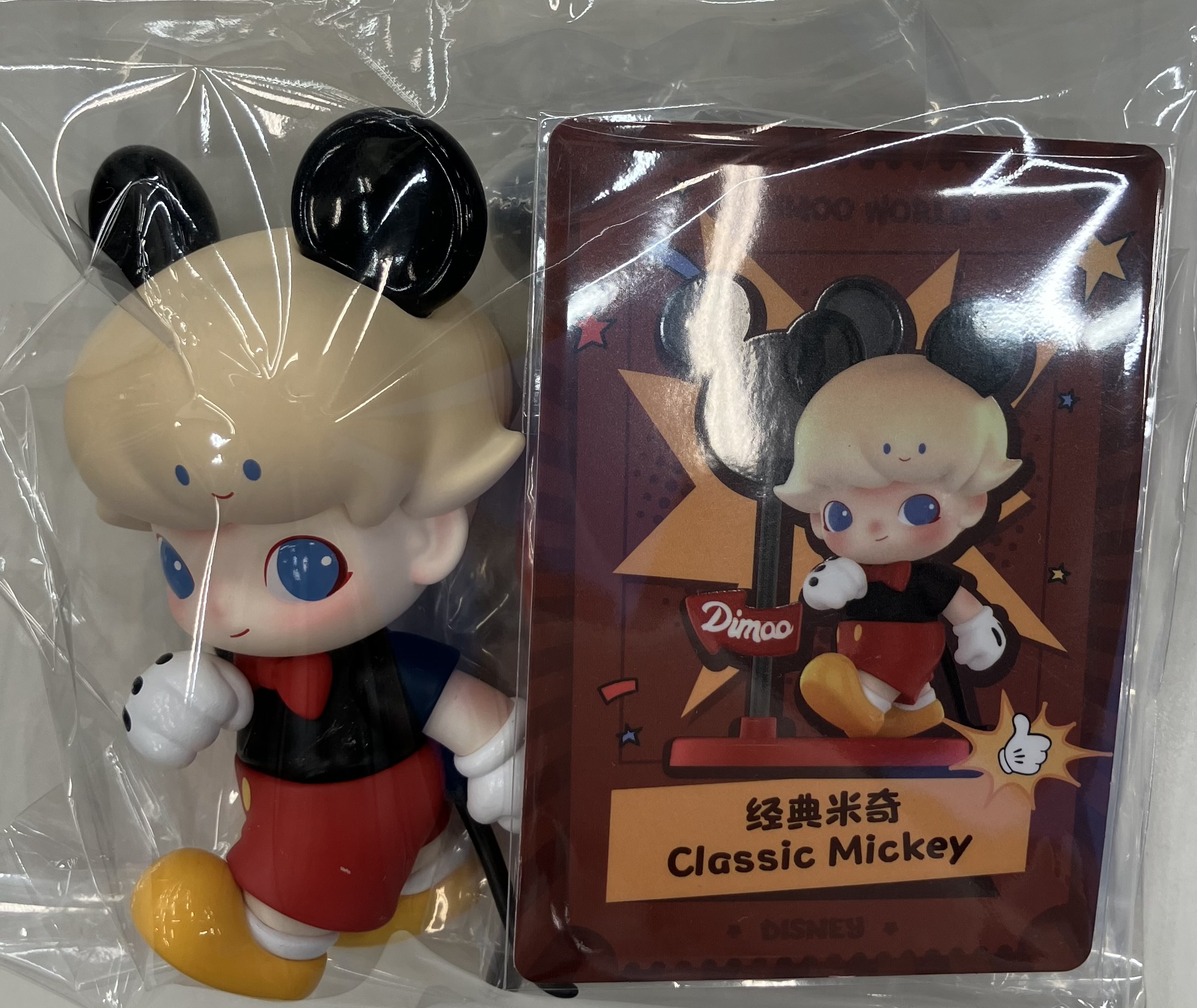 POPMART DIMOO WORLD×DISNEY シリーズ Classic Mickey 【フィギュア】[POPMART] ﾎﾟｯﾌﾟ ...